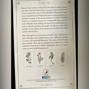 Llewelyn | Other | Hedgewitch Botanical Oracle Deck 4 Cards 92 Pg ...